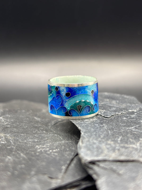 Ring "Sea Abstraction" – Tixruli Minanqari